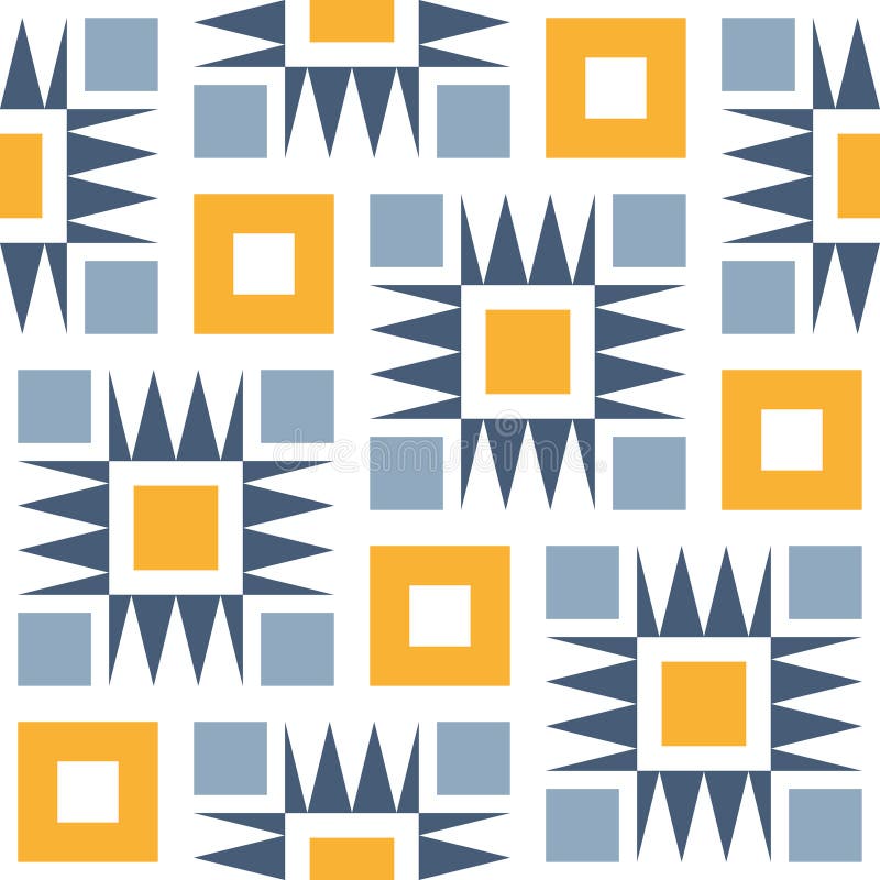 Abstract Pattern with a Modern Ethnic Design of Colorful Geometric ...