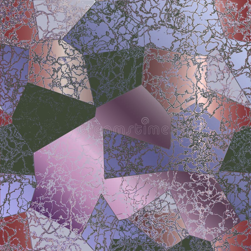 Structure Abstraite De Fond De Marbre Rose Et Violet Illustration de ...