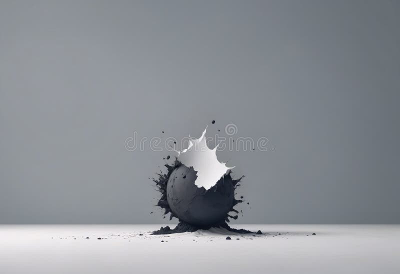 The Structure Appears To Be Bursting Forth from a Swirling Mass of ...