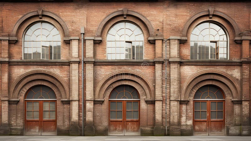 Structure Architecture Warehouse Building Stock Photo - Image of ...