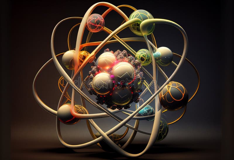 Atoms Collision Stock Illustrations – 29 Atoms Collision Stock ...