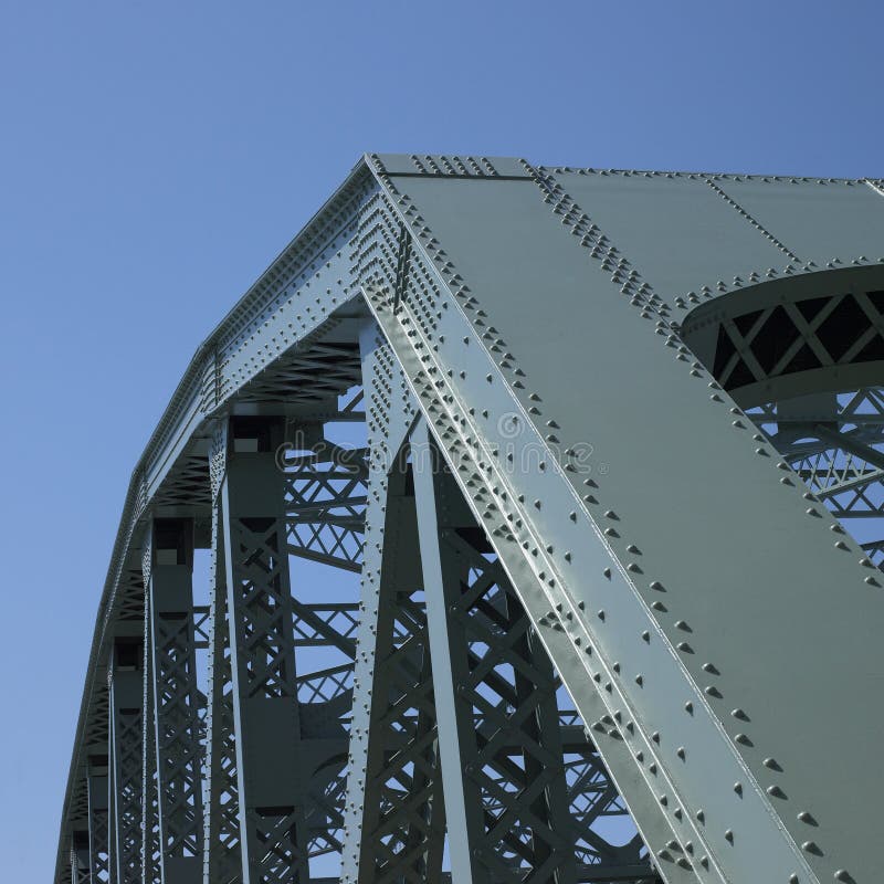 Structure of a bridge stock image. Image of angular, burrard - 29431961