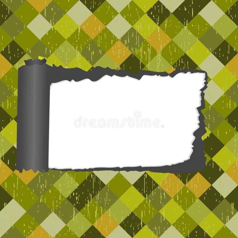 Structure of Broken Off Paper Stock Vector - Illustration of paper ...