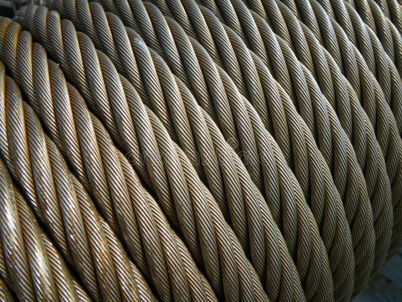 Structure : Câble Métallique/câble En Acier Photo stock - Image du ...