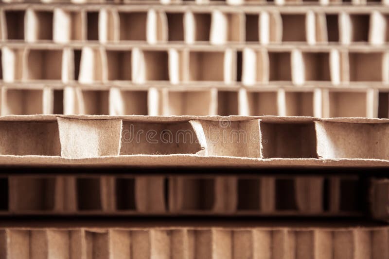 Structure with carton stock photo. Image of fiberboard - 158374542