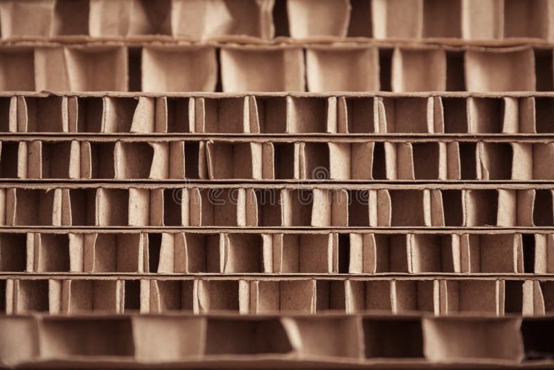 Structure with carton stock image. Image of corrugated - 158374431