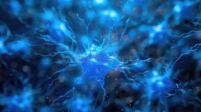 Structure Cellulaire Du Neurone Illustration Stock - Illustration of ...