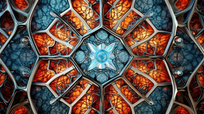 Structure Chemistry Pattern Stock Illustration - Illustration of ...