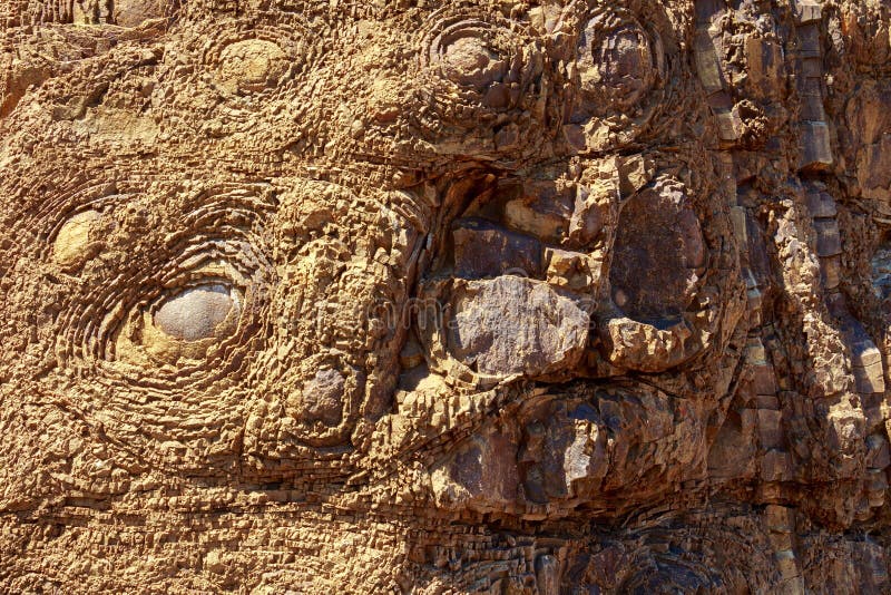 Structure of Cliff and Rock Formation Stock Photo - Image of grass ...