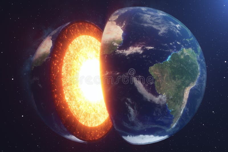 Structure Core Earth. Structure Layers of the Earth. the Structure of ...