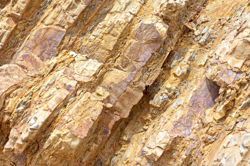 Structure D'une Roche à L'océan Image stock - Image du extérieur ...