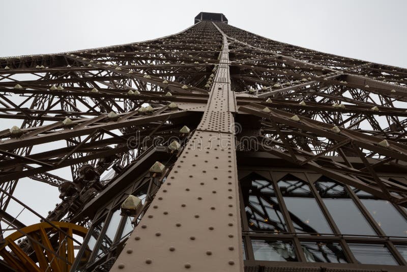 Structure De La Tour Eiffel Photo stock - Image du structure, monument ...