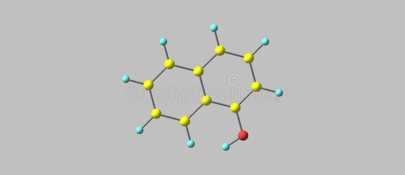 Structure De Naphtol D'isolement Sur Le Fond Blanc Illustration Stock ...