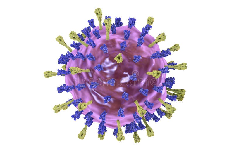 Structure De Virus Des Oreillons Illustration Stock - Illustration du ...