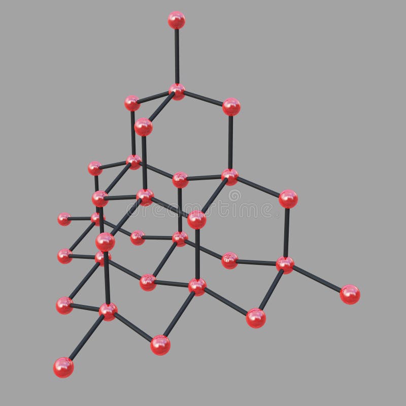 Atomic Structure Of Diamond