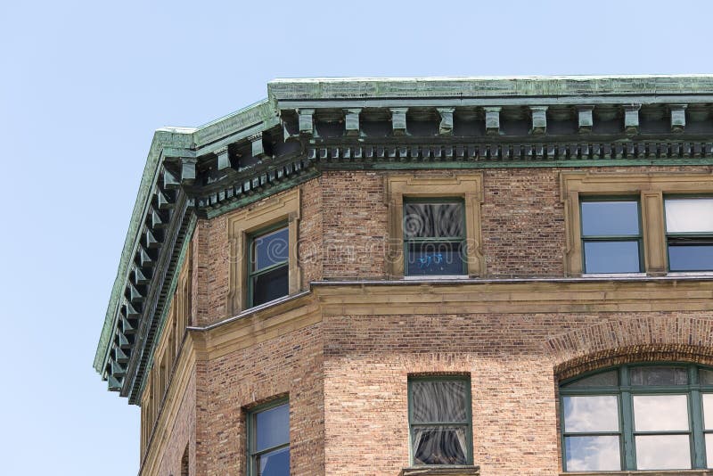 Structure and Elements of Design in Old Montreal Stock Photo - Image of ...