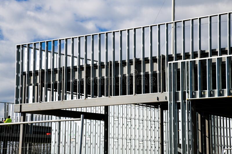 Structure en fer image stock. Image du industriel, détail - 270892229