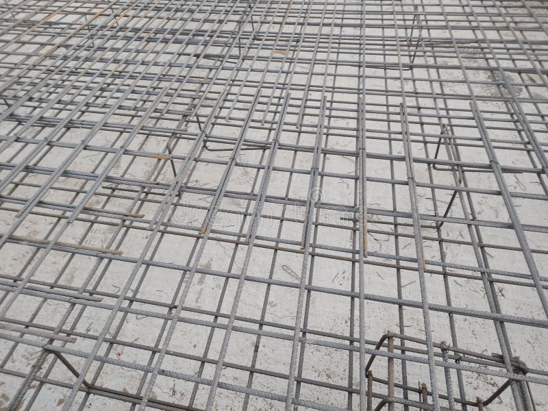 Structure En Fer Sur Un Chantier De Construction. Photo stock - Image ...