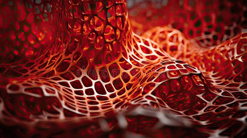 Structure Geometric Technology Stock Illustration - Illustration of ...