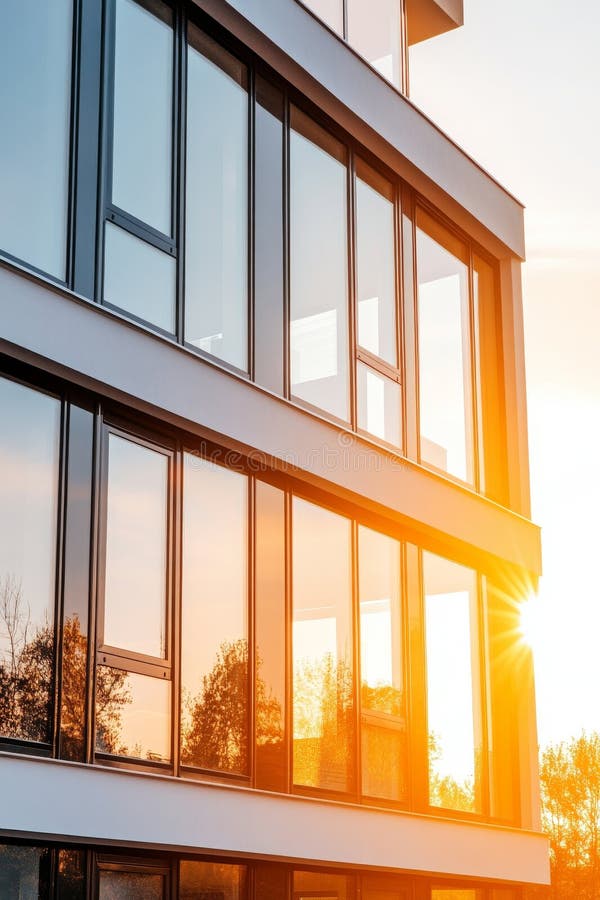 A Structure of Great Height with an Abundance of Windows that Echo the ...