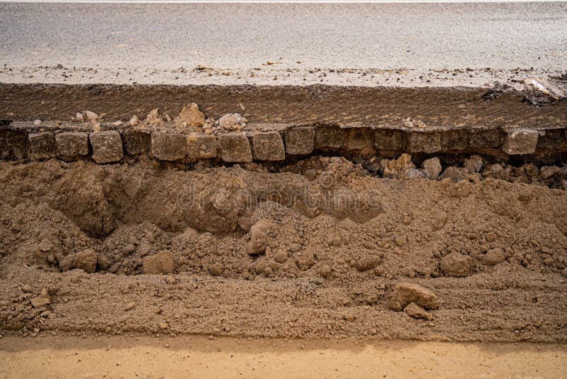 Structure of highway road stock photo. Image of aggregate - 199969602