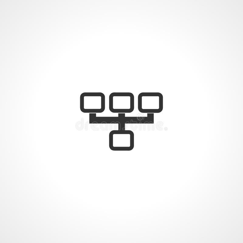 Structure Icon. Structure Isolated Simple Icon Stock Vector ...