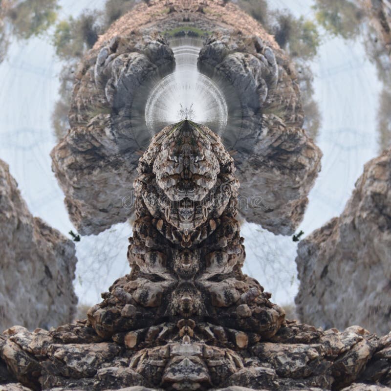 A Structure of King of Forest, Lion Stock Photo - Image of king ...