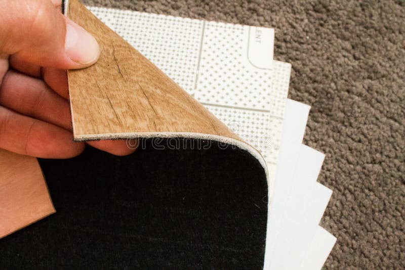 Structure of linoleum PVC stock image. Image of back - 125588355