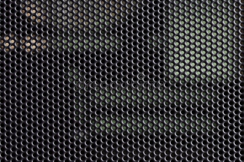 Structure of the Metal Mesh of the Air Filter on the Front Panel of the ...