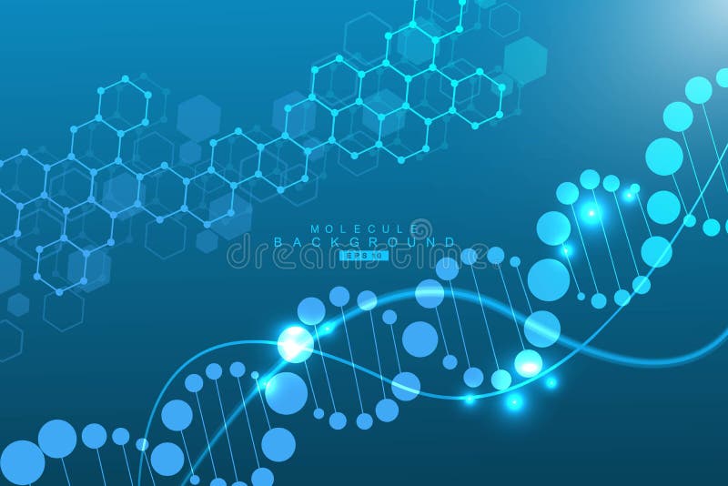 Structure Molecule And Communication Dna Atom Neurons Scientific
