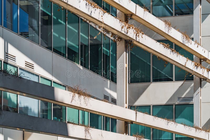 Structure of an Office Building Stock Image - Image of edifice, place ...