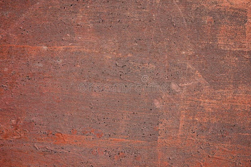 Structure of Old Rusty Brown Metal Plate Stock Image - Image of wall ...