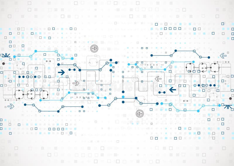 Structure Pattern Technology Backdrop. Stock Vector - Illustration of ...