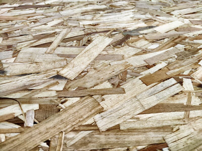 The Structure of the Pressed Wood Chipboard. Board and Sawdust ...