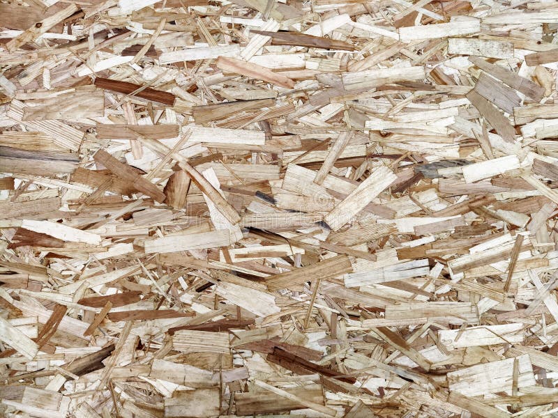 The Structure of the Pressed Wood Chipboard. Board and Sawdust ...