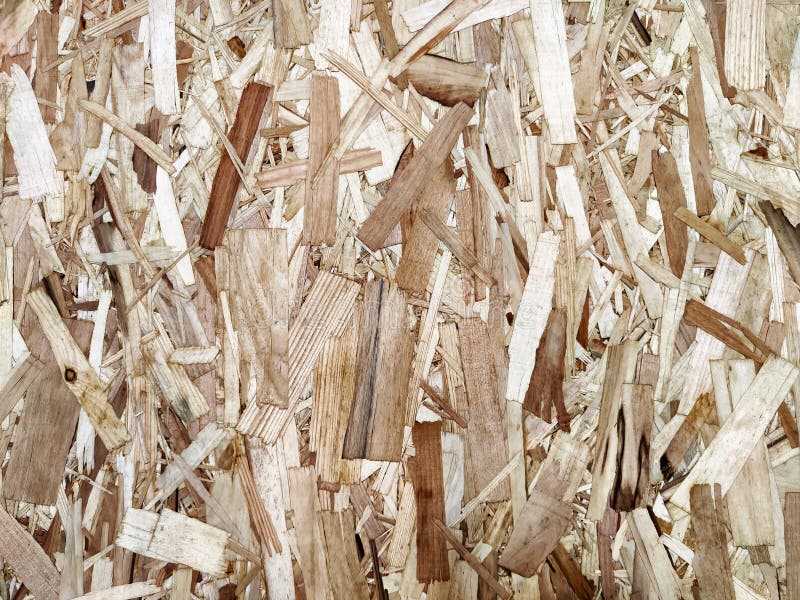 The Structure of the Pressed Wood Chipboard. Board and Sawdust ...