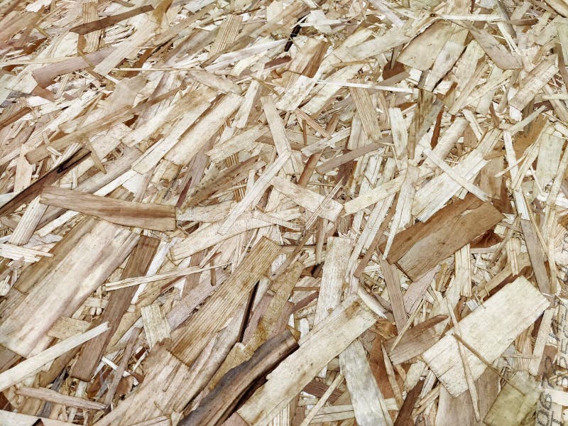 The Structure of the Pressed Wood Chipboard. Board and Sawdust ...