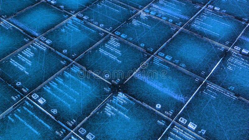 Database table structure stock illustration. Illustration of tables ...