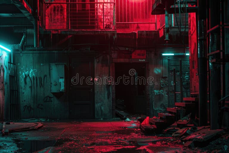 A Structure with a Prominent Red Light Feature, Suitable for Use As a ...