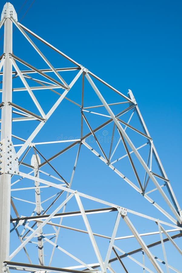 Structure of a pylon stock photo. Image of closeup, huge - 145043336