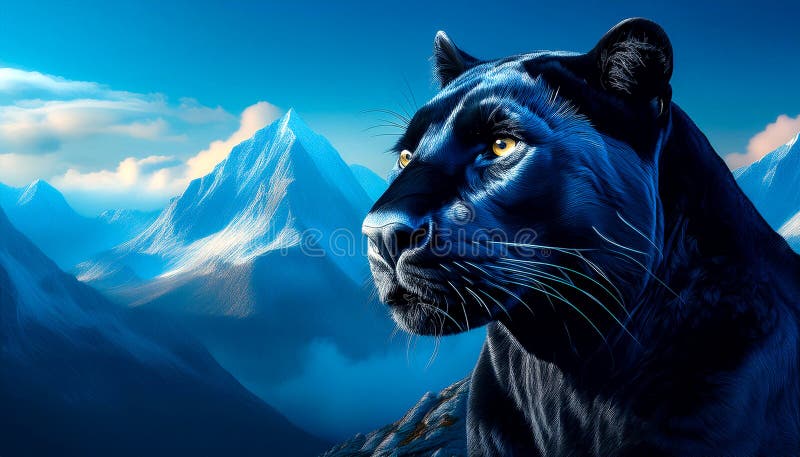 An Artistic Concept Sketch Portrait for a Studio Artwork of a Black ...