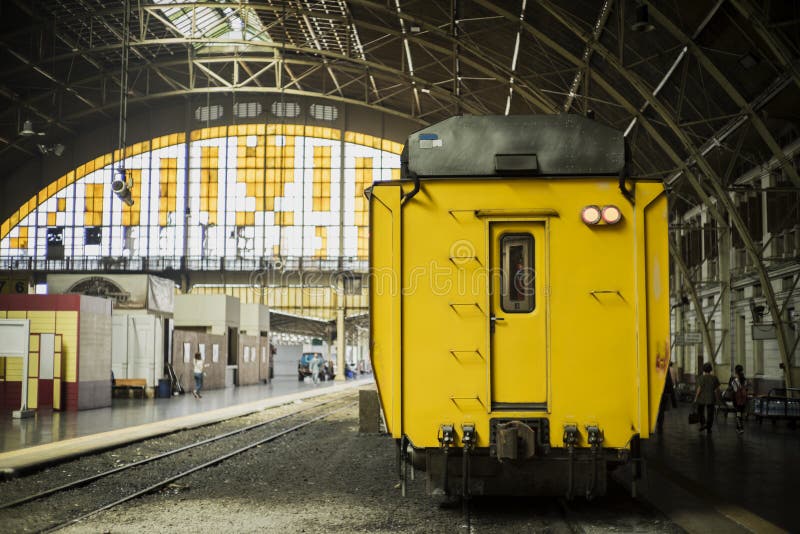 Structure and Roof of the Train Station Stock Photo - Image of railway ...