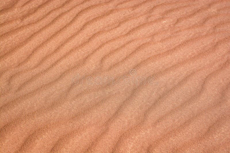 Structure of Sand in Desert of Wadi Rum in Jordan Stock Image - Image ...