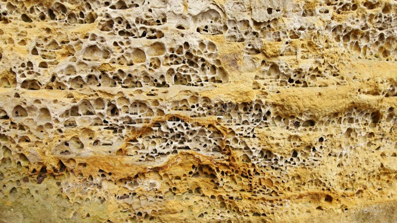 Structure of Sandstone Cliffs-detail Stock Photo - Image of material ...