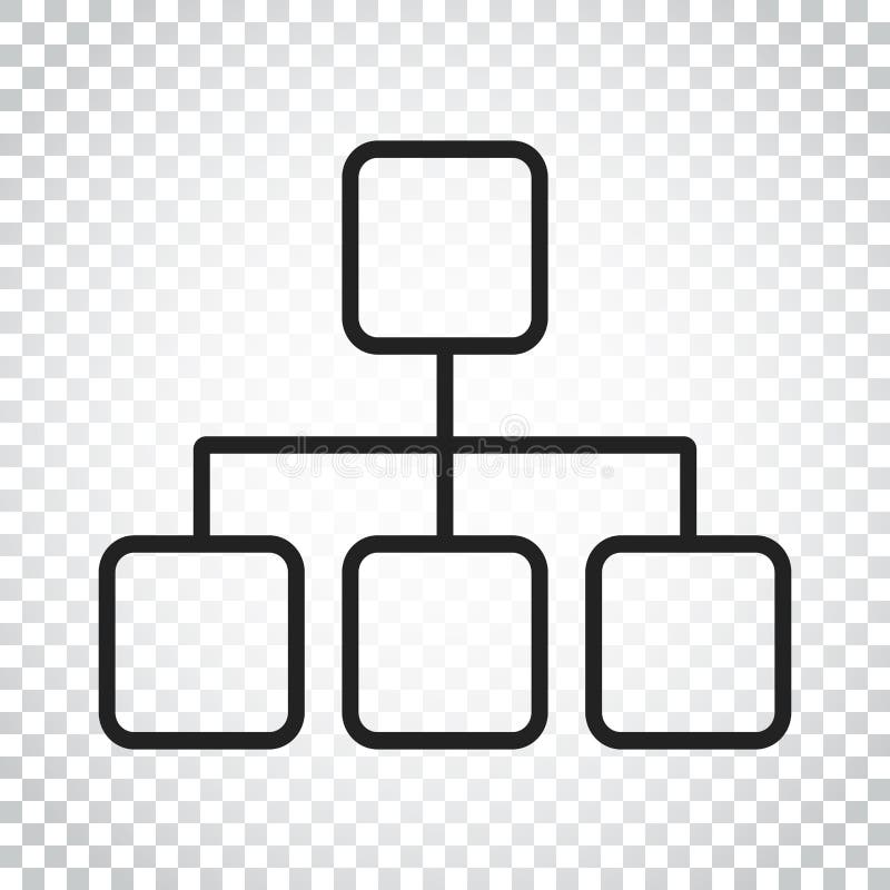 Structure Simple Flat Icon. Vector Illustration on White Background ...