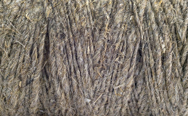 Structure of the Skein of Thread from Natural Raw Materials Stock Image ...