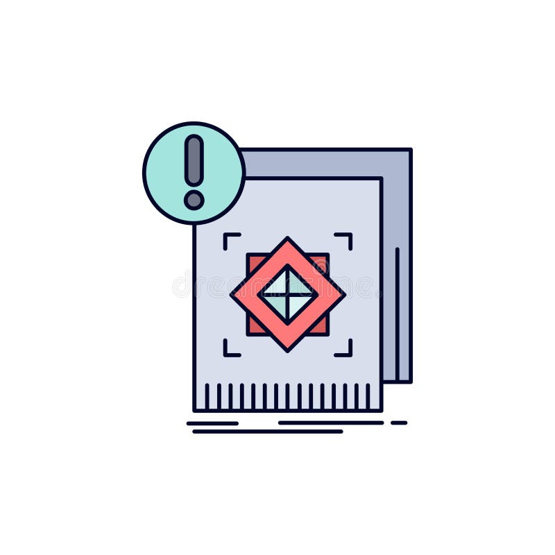 Structure, Standard, Infrastructure, Information, Alert Flat Color Icon ...