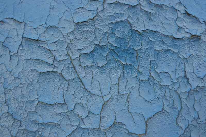 Structure a Surface of Blue Colour with Paint Cracks 4 Stock Image ...