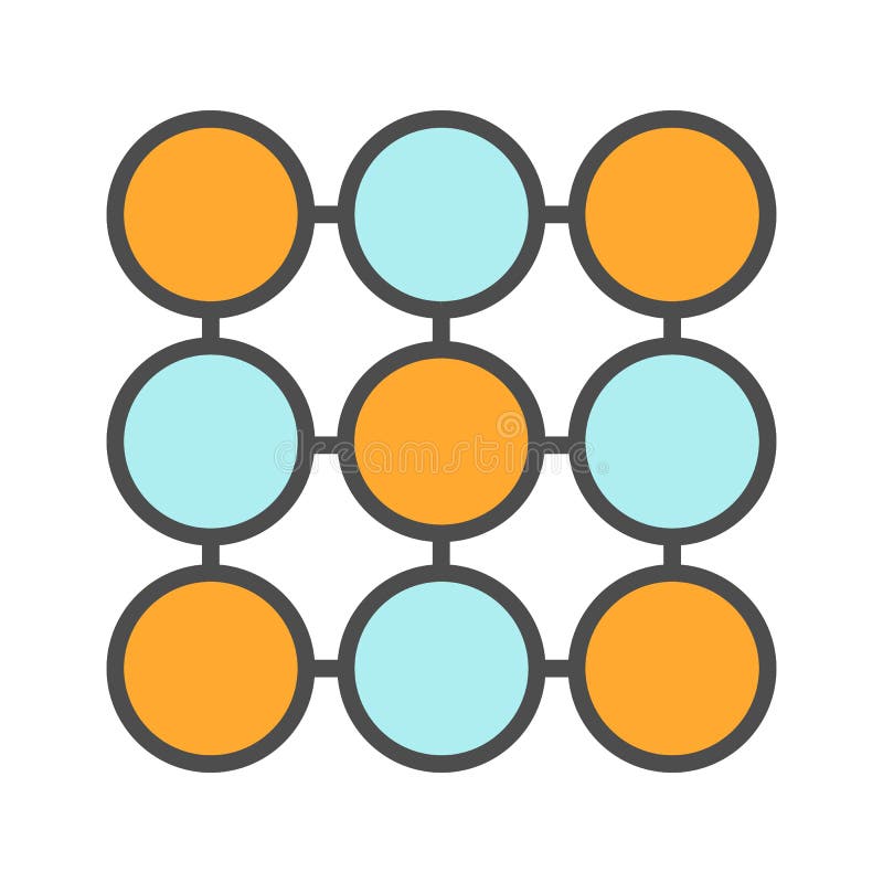 stock vector. Illustration of interconnection, cell - 167564290