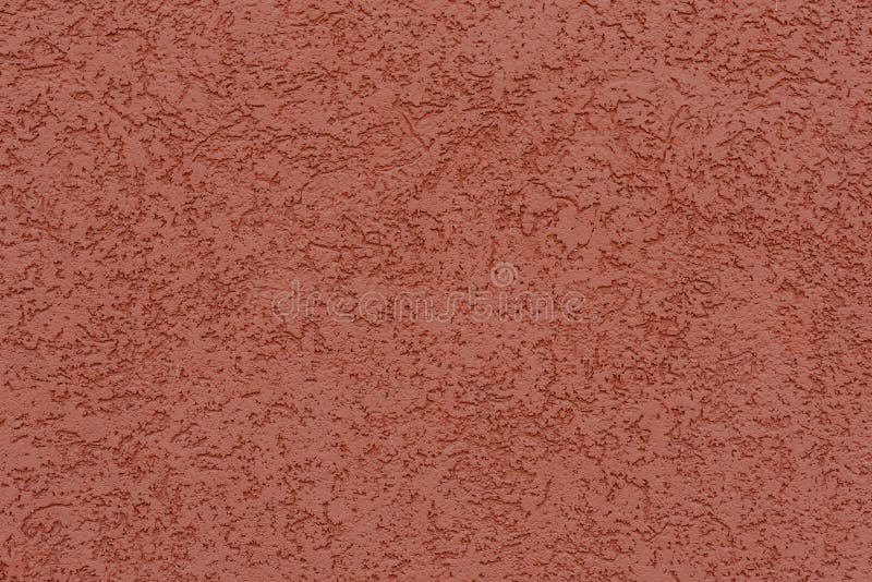 Structure of Textured Plaster on Red Wall Stock Image - Image of wall ...